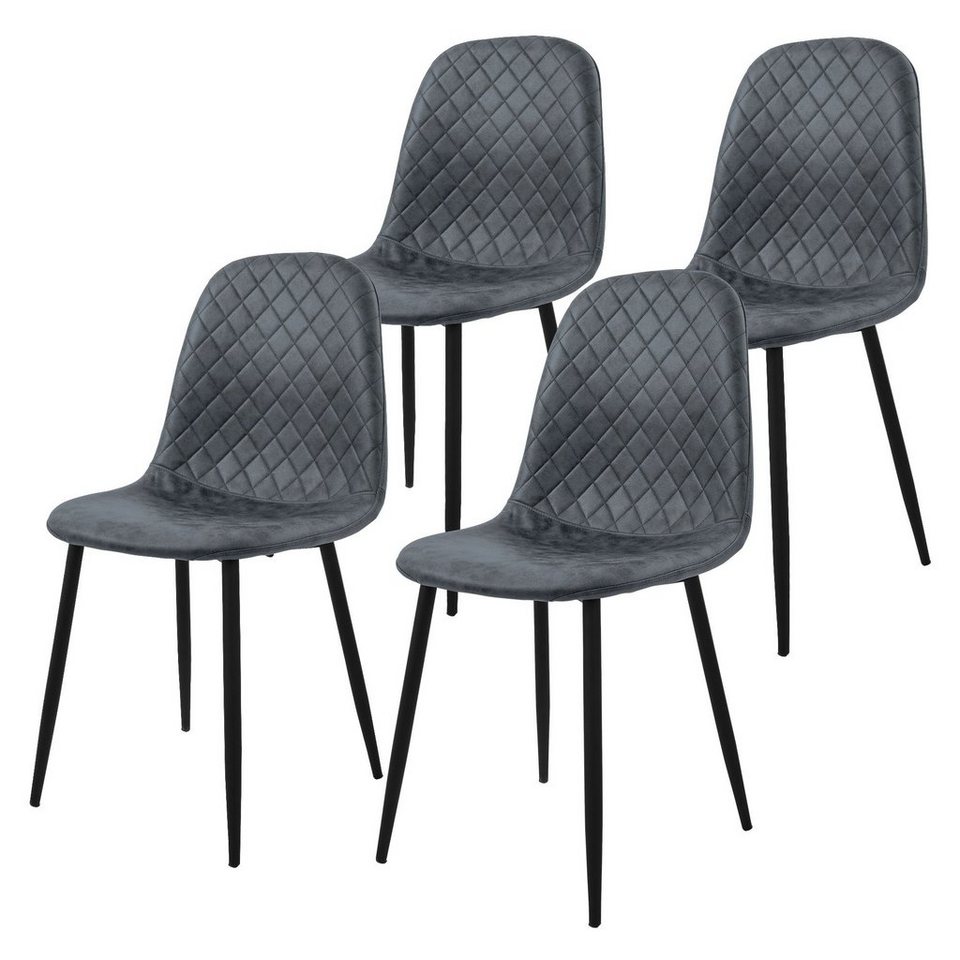 Ml Design Stuhl Esszimmerstühle Wohnzimmerstuhl Polsterstuhl 4er Set