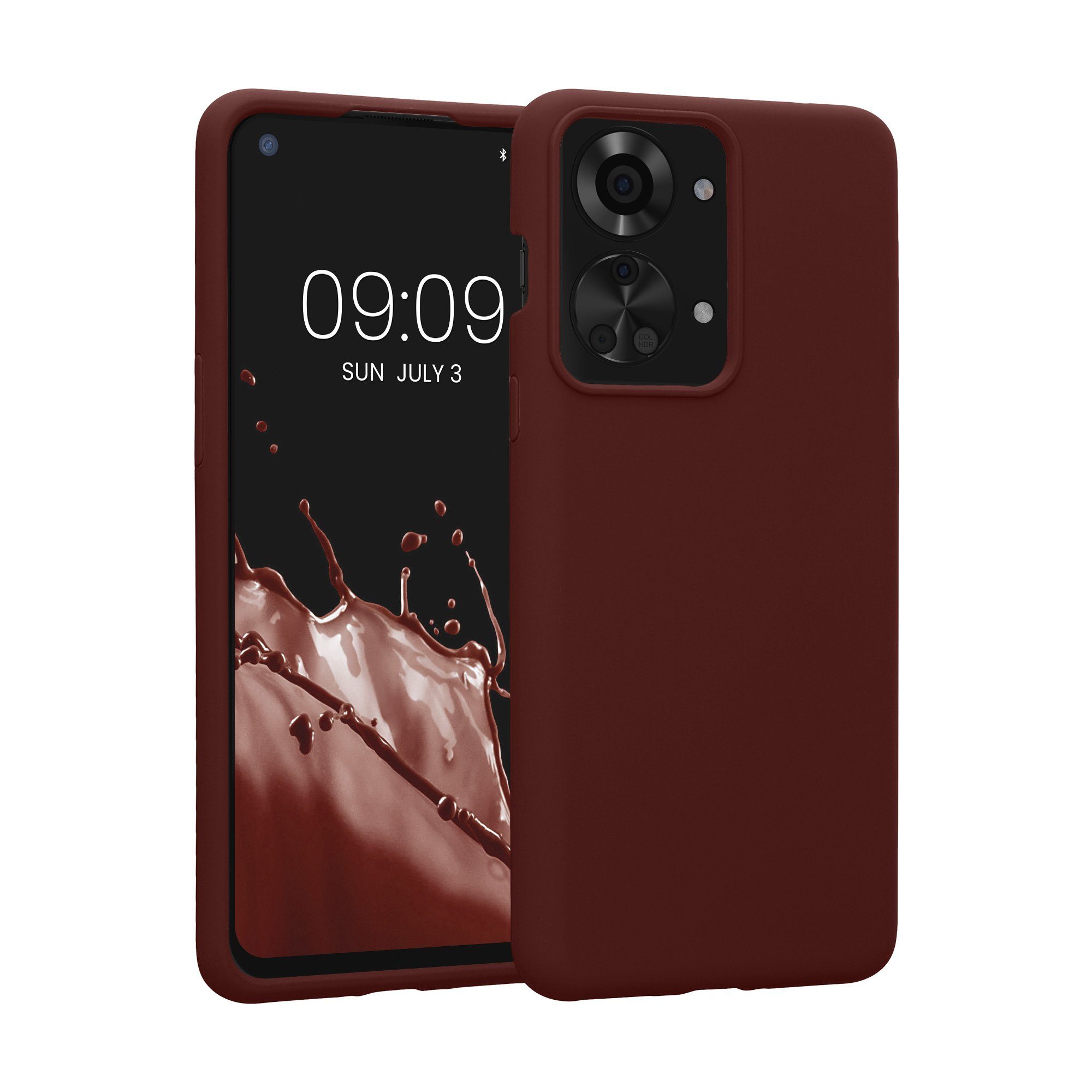 Kwmobile Handyhülle Hülle Für Oneplus Nord 2t 5g Hülle Silikon