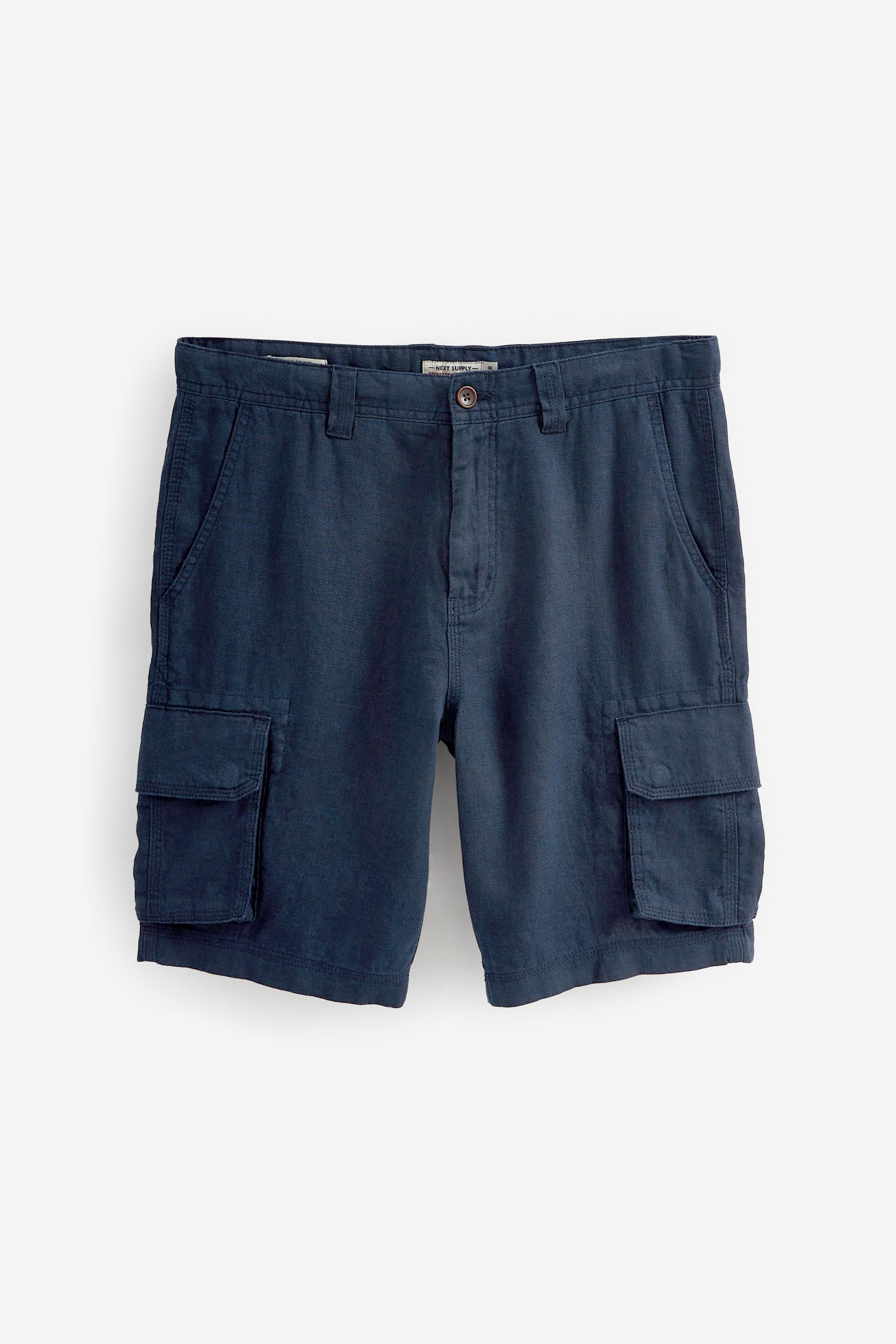 Next Cargoshorts Cargoshorts aus Leinen (1-tlg)