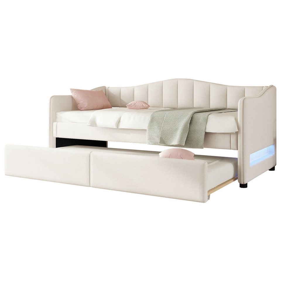 Hauss Sploe Schlafsofa 90x200cm Mit Ausziehbarem Bett Ambiente Licht