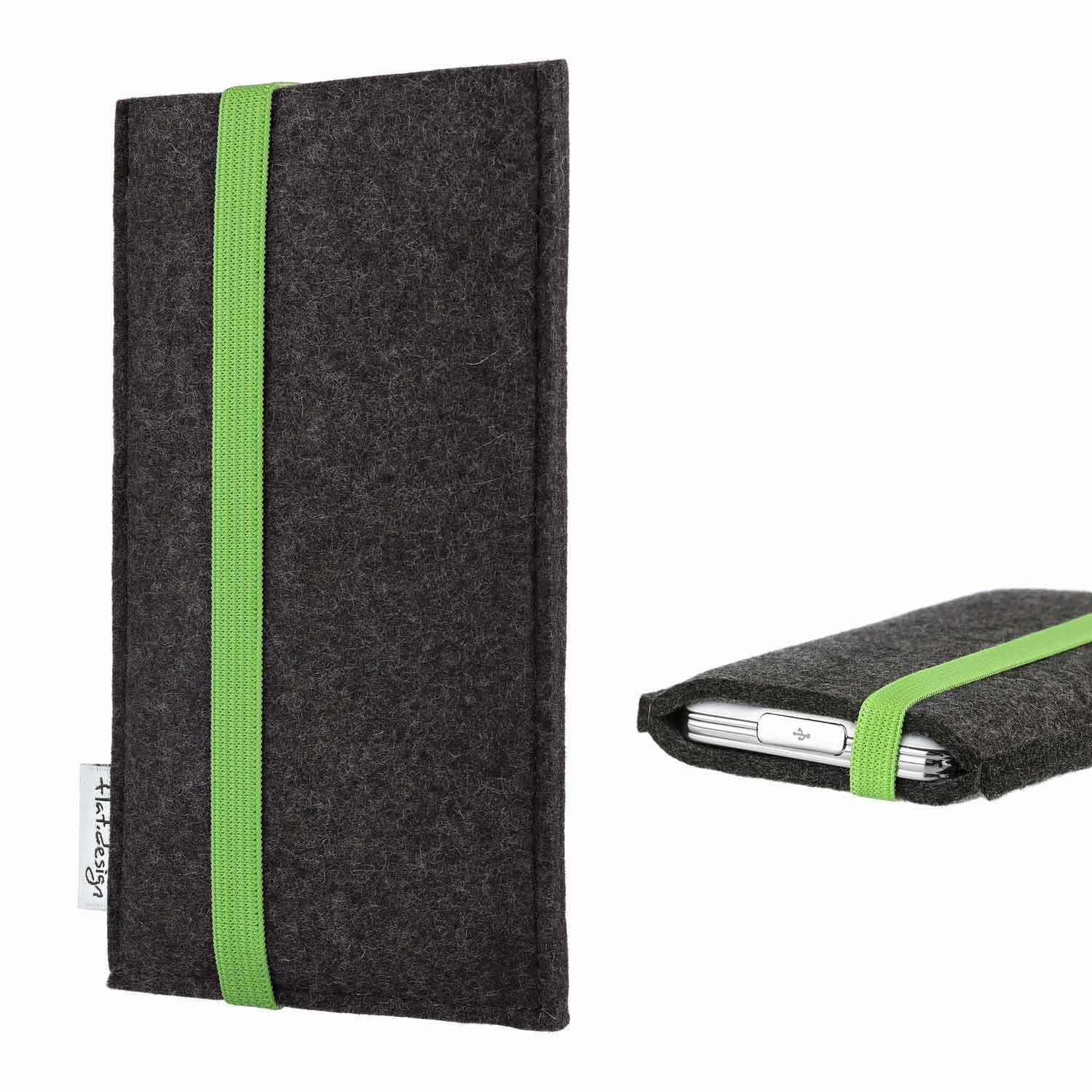 Flatdesign Handyhülle Pflanzlicher Filz Vegan Für Cubot Pocket 3
