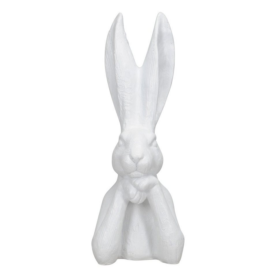 Posiwio Osterhase Hase Little Watcher Weiss H31cm Hasenbüste Hasenkopf
