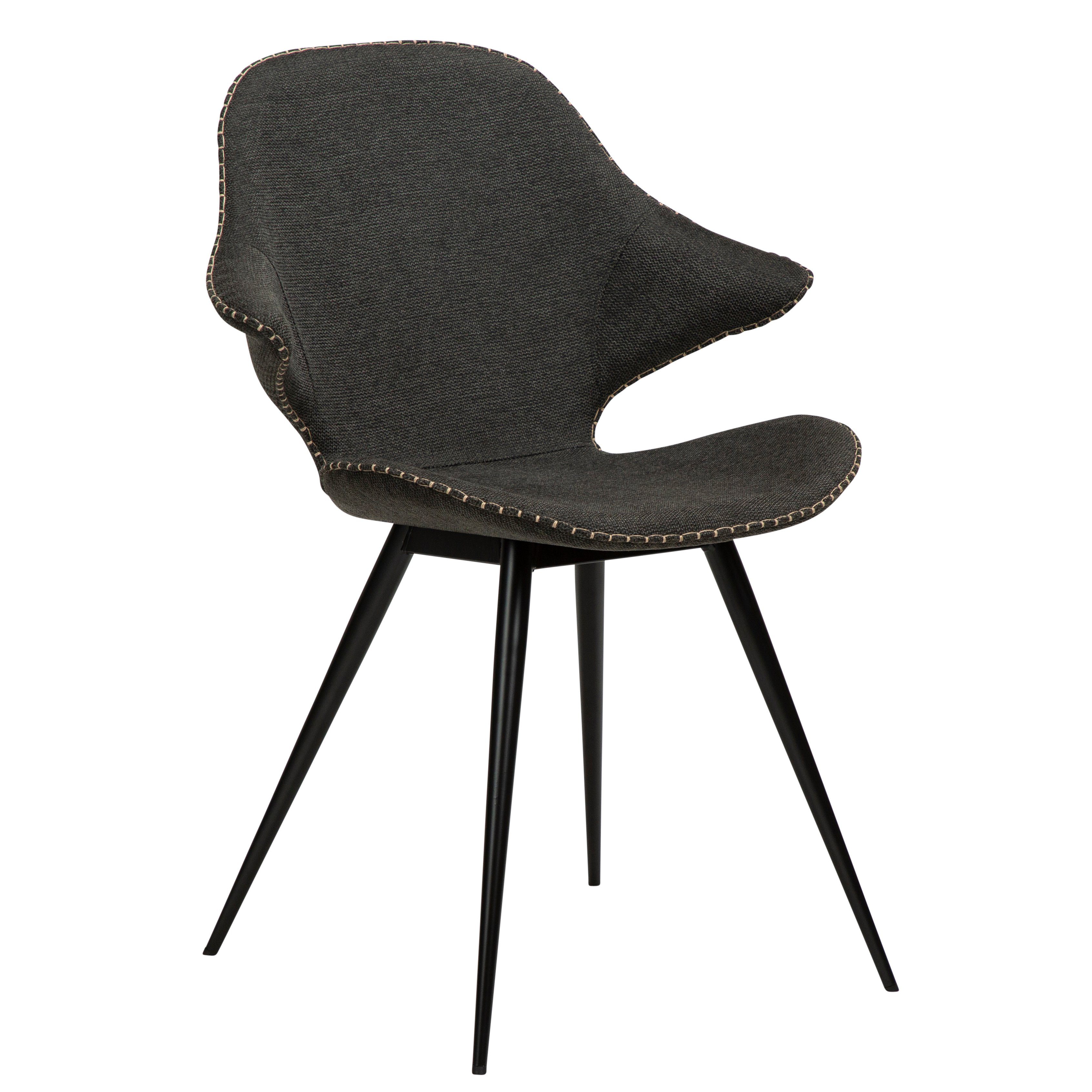 Ebuy24 Esszimmerstuhl 2er Set Danform Karma Esszimmerstuhl Schwarz