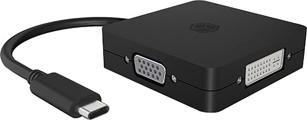 ICY BOX ICY BOX USB-C® Adapter [1x USB-C® - 4x DisplayPort, HDMI®, DVI ...
