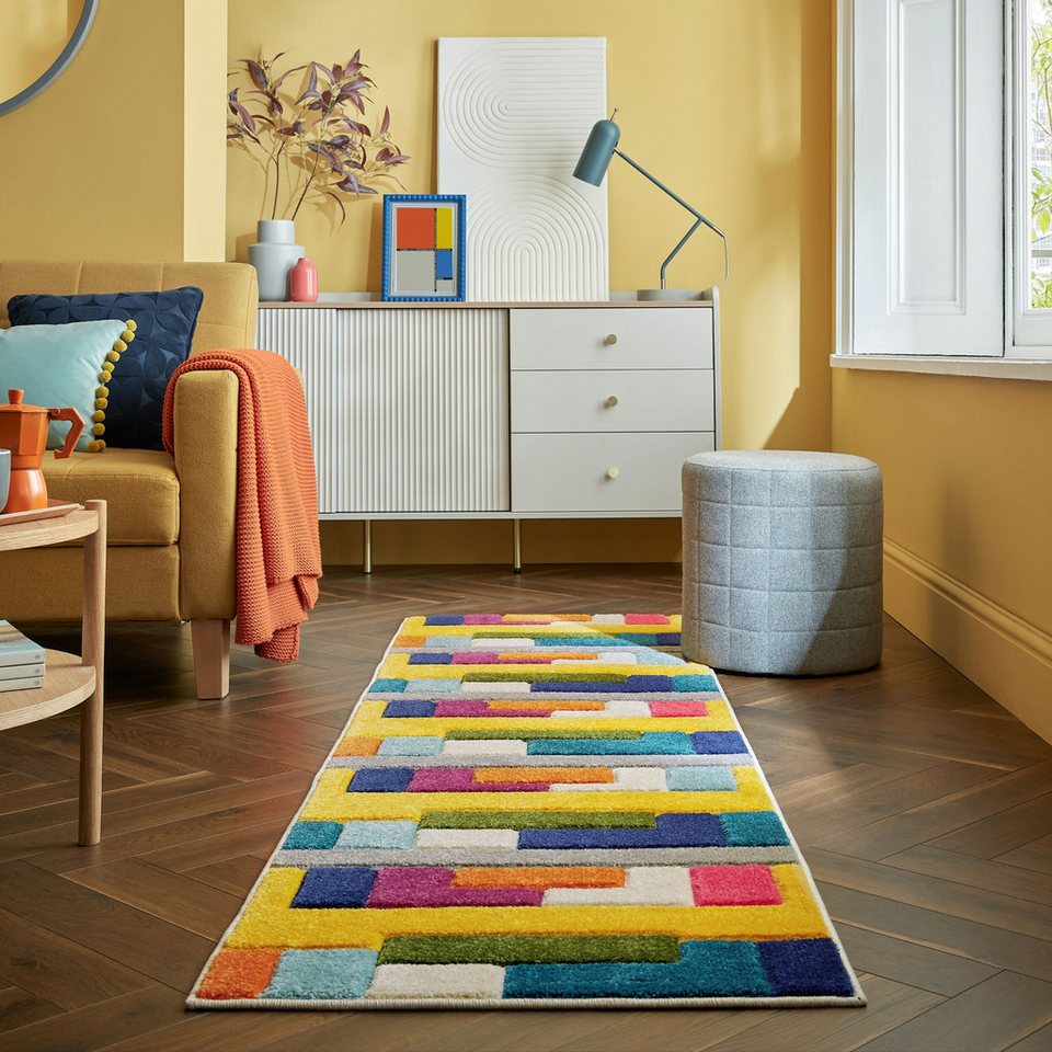 Flair Rugs Teppich Spectrum Rechteckig Höhe 8 Mm Handgeschnitzt Teppich