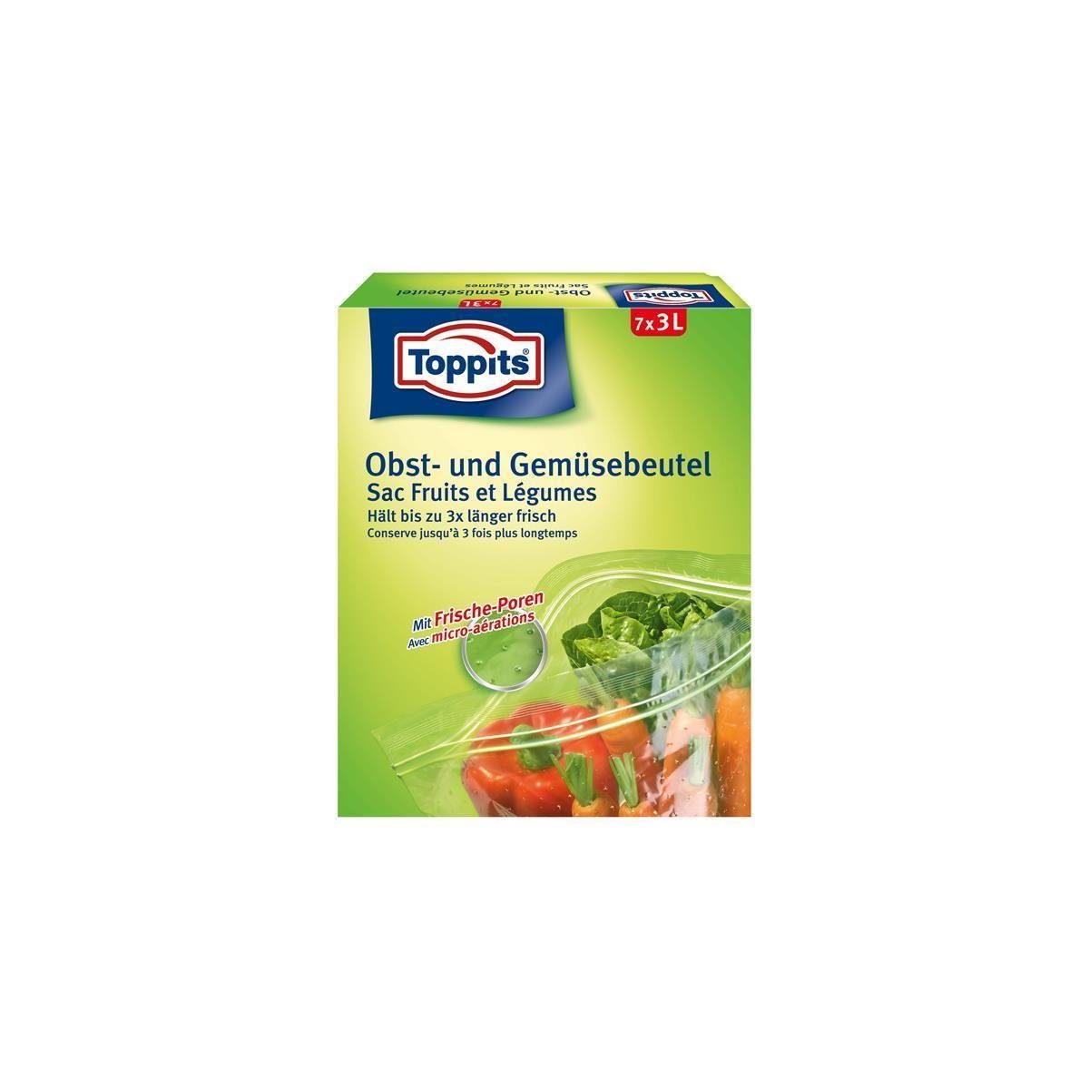 Toppits Küchenorganizer Set Toppits Obst Und Gemüse Beutel 7x3liter
