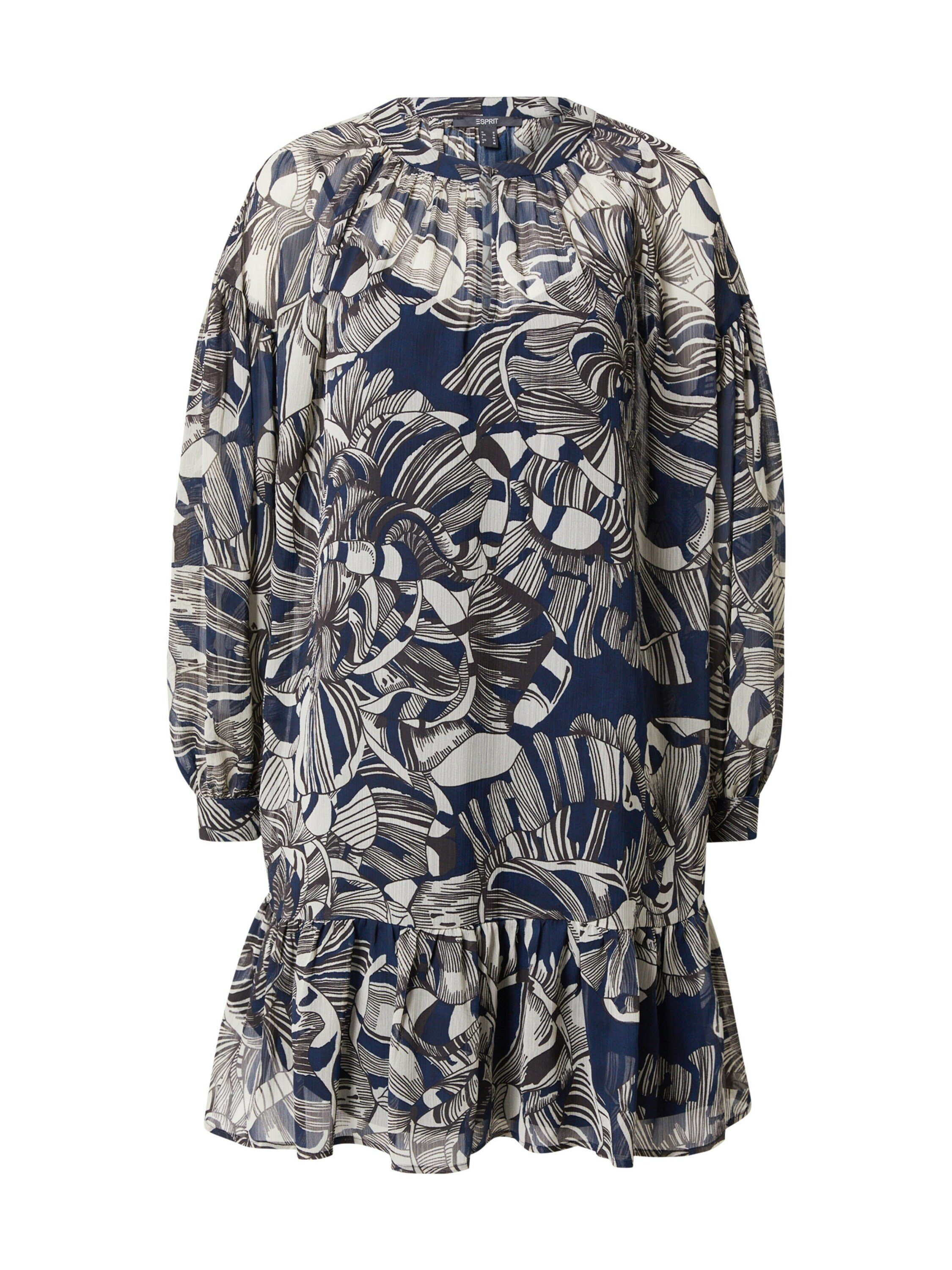 Esprit Blusenkleid 1 Tlg Cut Outs 1 Knopf Manschetten
