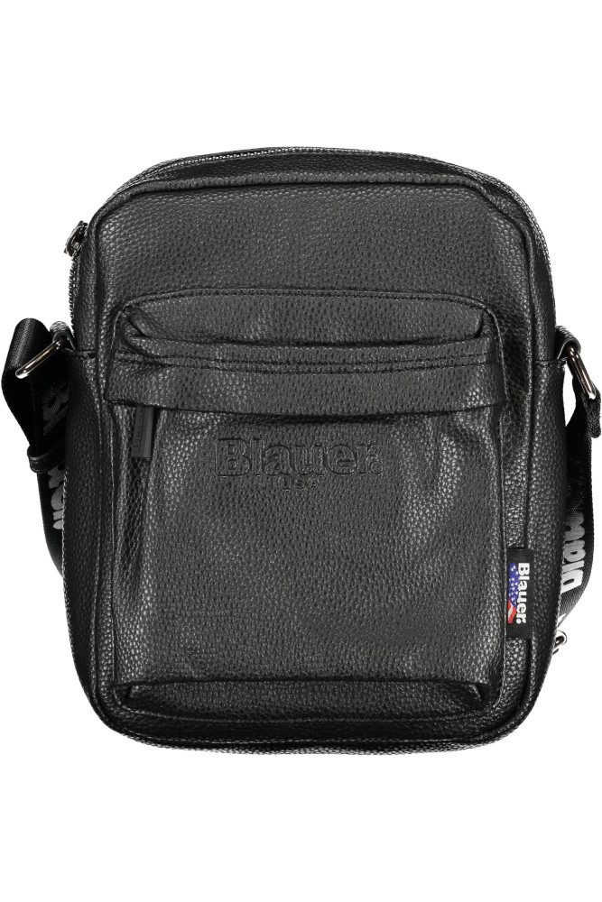 Blauer Messenger Bag
