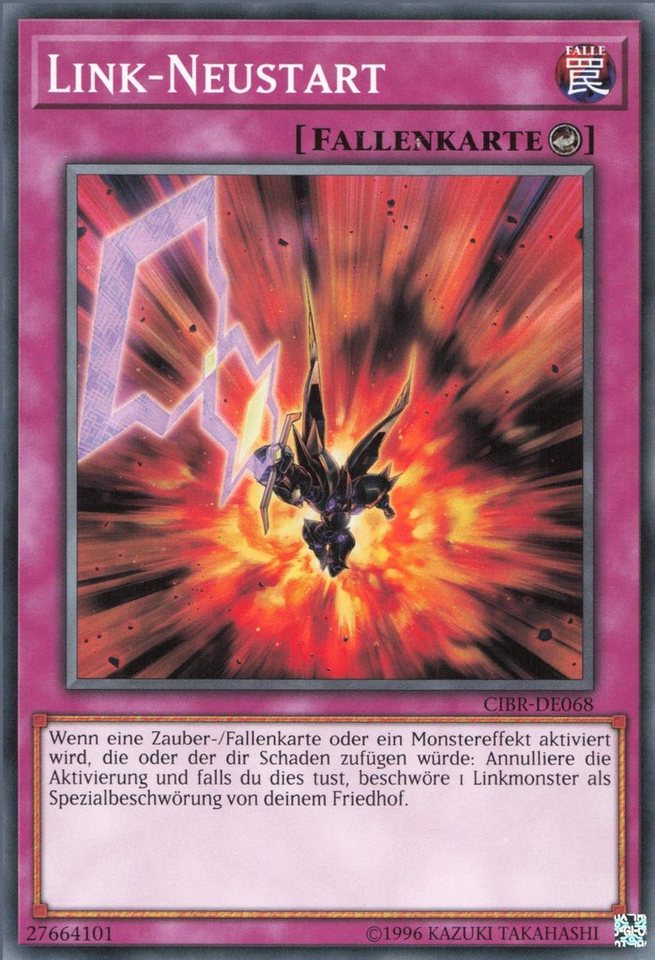 Recollectibles Sammelkarte Yugioh Karte Link Neustart Yu Gi Oh Karte