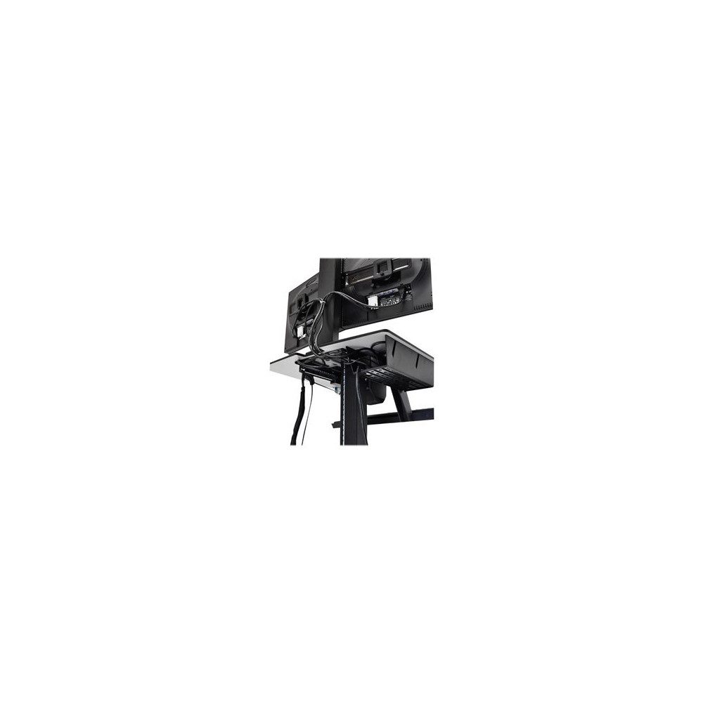 Ergotron Büromöbel-Set Ergotron WorkFit-C HD Steh-Sitz Arbeitsplatz