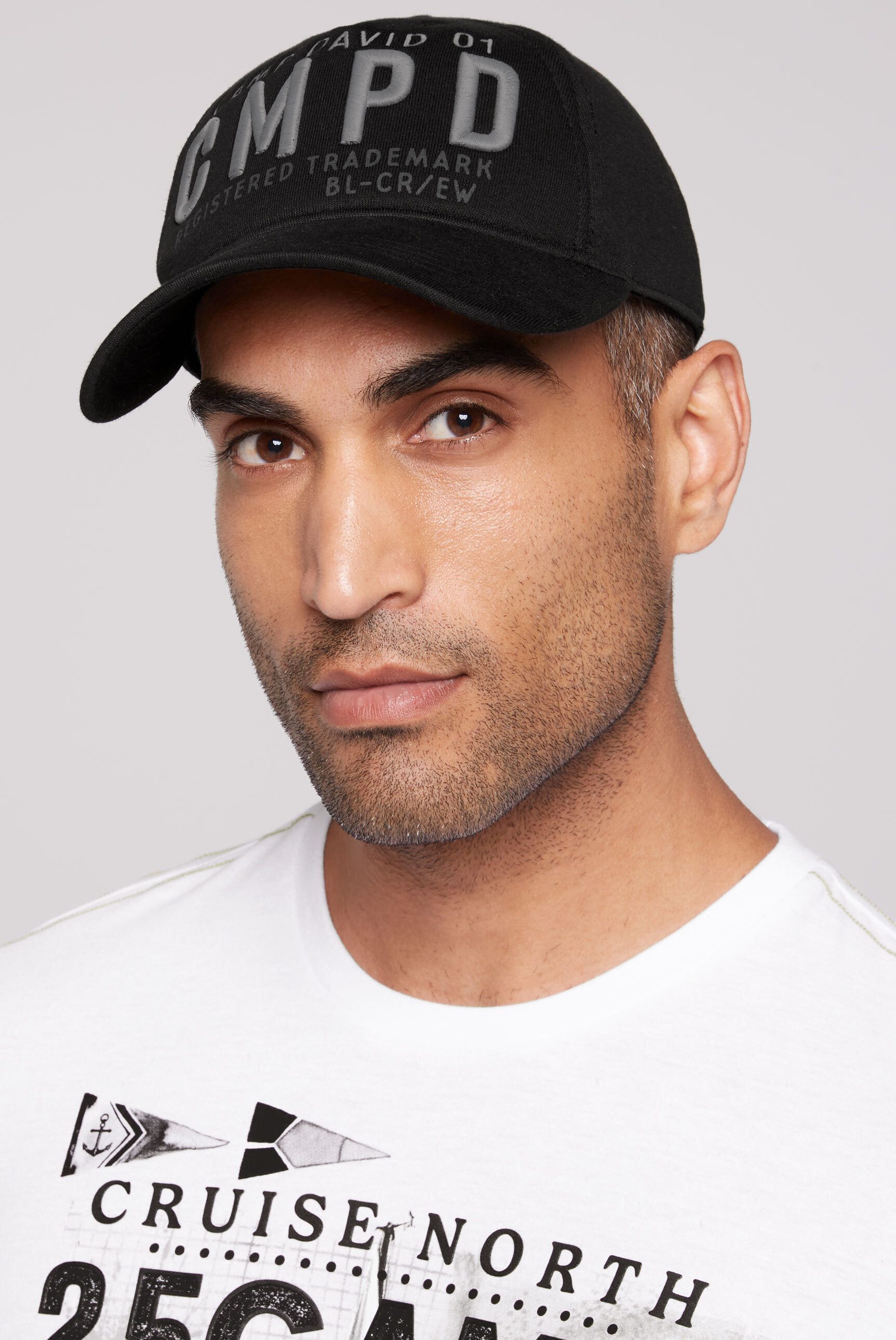 CAMP DAVID Baseball Cap mit verstärktem Schirm, Verstellbarer ...