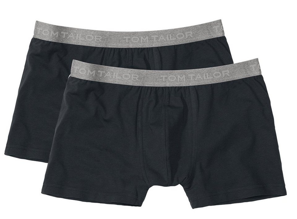 Tom Tailor Boxershorts Doppelpack Herren Pants 2 St