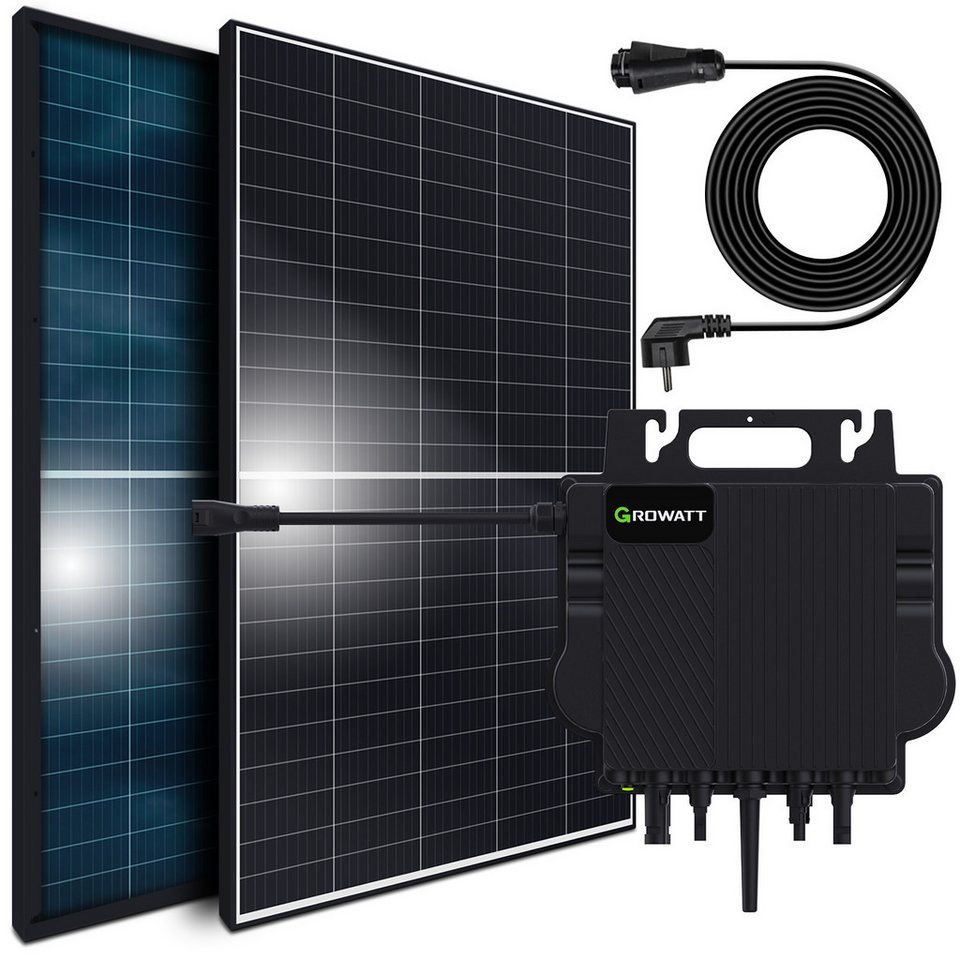 Sunniva Solaranlage Balkonkraftwerk 1118w800w Bifazial Bifacial