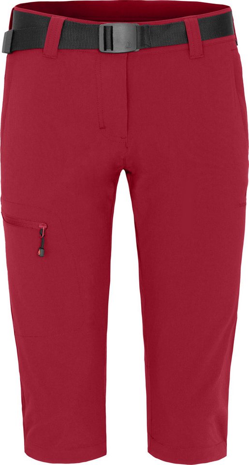 Bergson Outdoorhose Barlee Capri Slim Damen 3 4 Wanderhose
