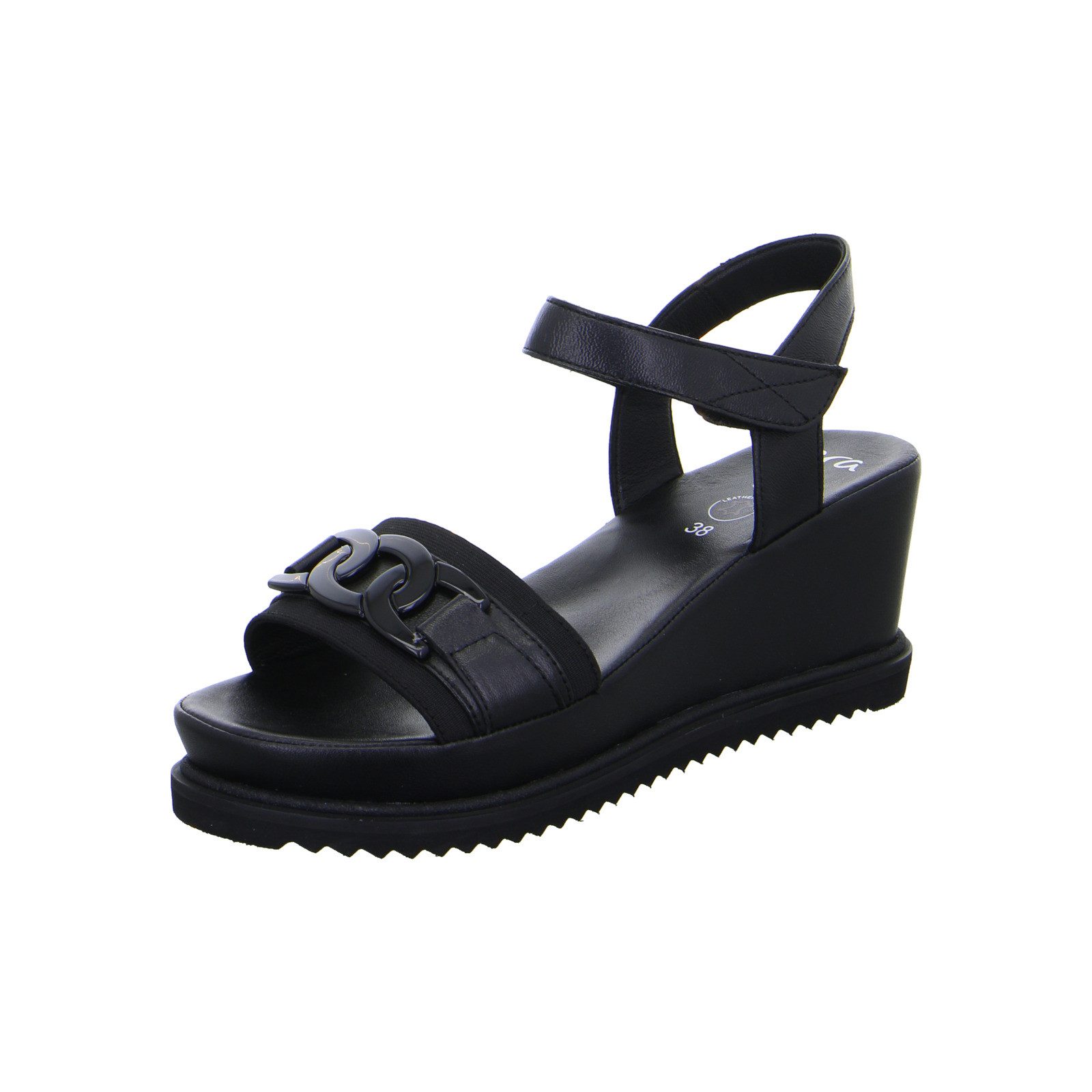 Ara Damen Sandale Parma Sandalette, bequemes Fußbett, mit Leder bezogen