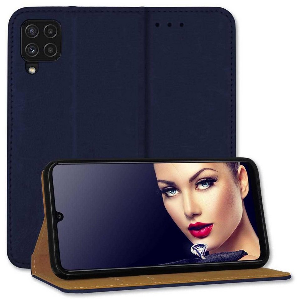 Mtb More Energy Smartphone Hülle Bookstyle Business Farbe Dunkelblau