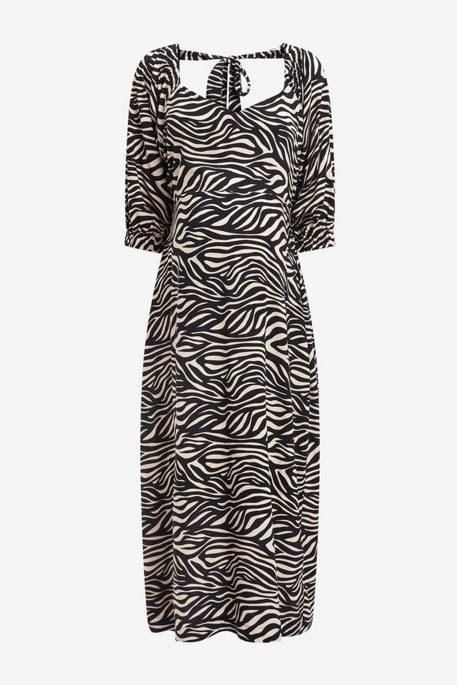 Next Umstandskleid Midikleid Mit Rückseitigem Bindedetail 1 Tlg