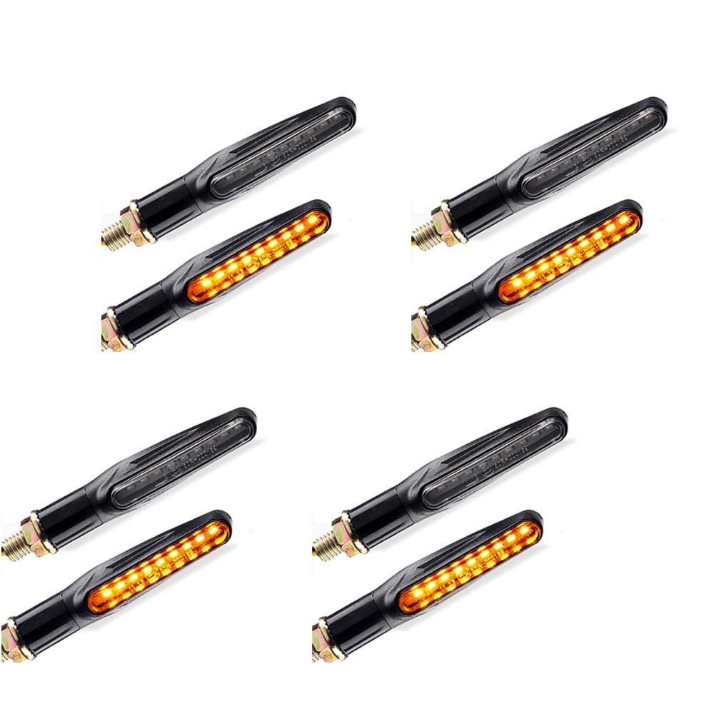 Lumitecs Blinker 4er-Set Lauflicht Blinker Motorrad LED # KP6 E ...