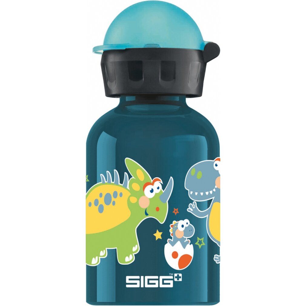 Sigg Trinkflasche Small Dino 0,3 L, auslaufsicher, bruchfest ...