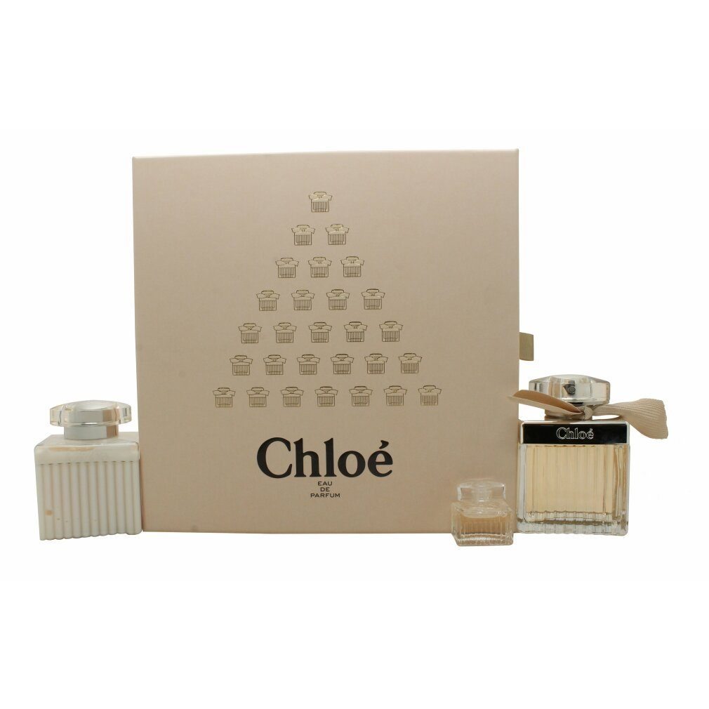 Chloé Eau de Parfum Geschänk Set 75ml EDP + 100ml Körperlotion + 5ml ...