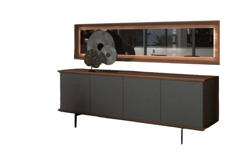 JVmoebel Anrichte Luxus Anrichte Vitrine Schrank Möbel Grau Kommode (1 ... JVmoebel Anrichte Luxus Anrichte Vitrine Schrank Möbel Grau Kommode (1 ...