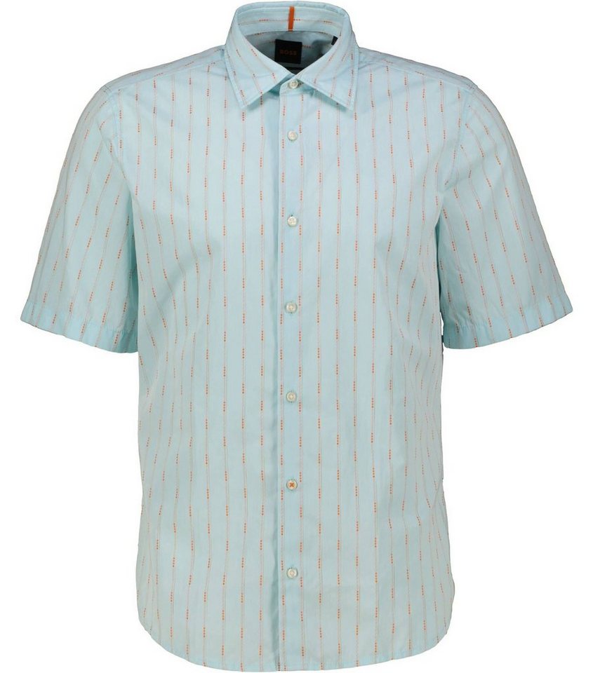 Boss Langarmhemd Herren Freizeithemd Rash2 Regular Fit Kurzarm 1 Tlg