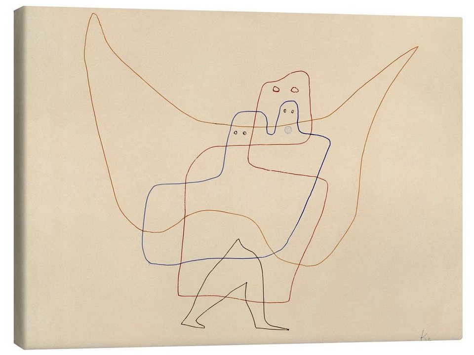 Posterlounge Leinwandbild Paul Klee In Engelshut 1931 Wohnzimmer