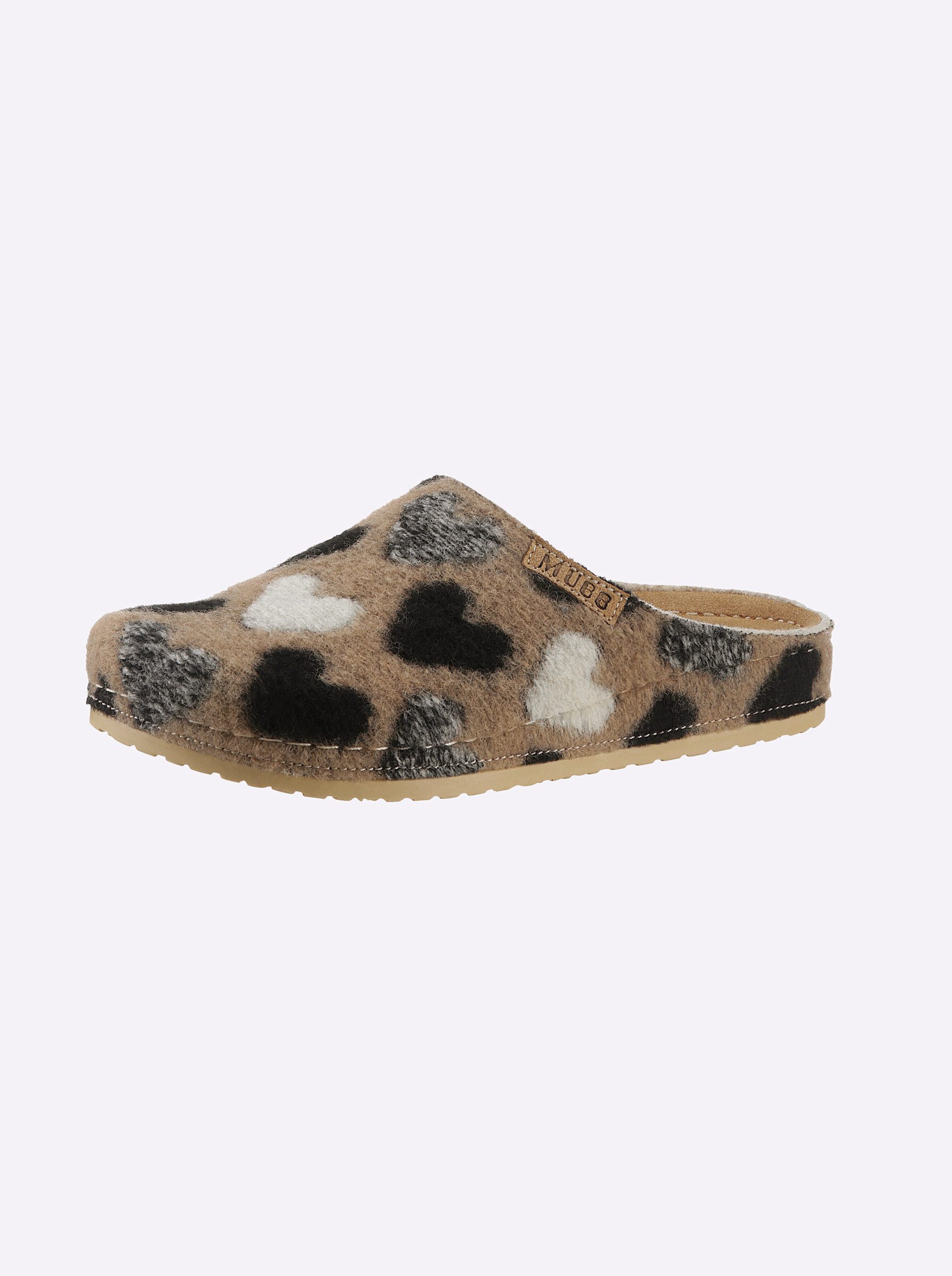 MUBB Pantoffel Hausschuh, Weich gepolstert