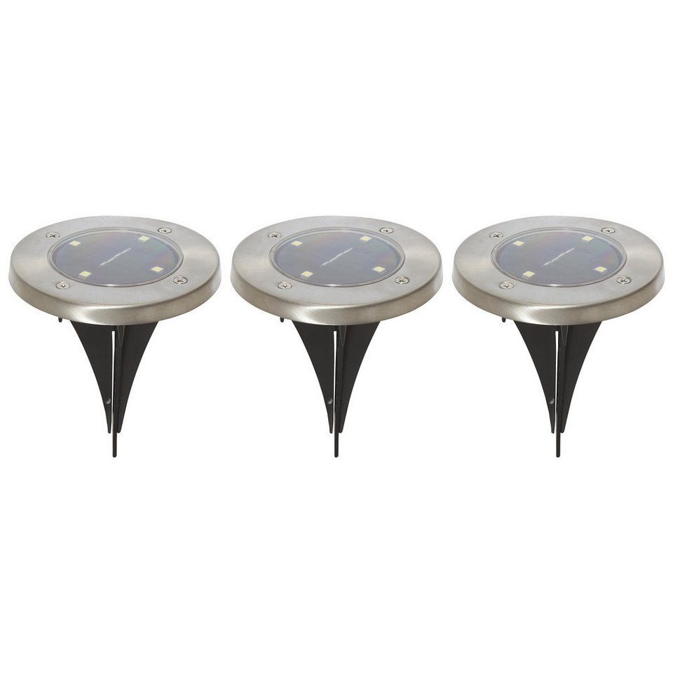 Star Trading Led Solarleuchte Solar Bodenleuchte Lawnlight 3er Set