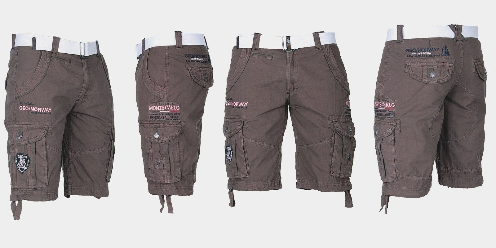 Geographical Norway Shorts Cargo Shorts kurze Hose knielang Short ...