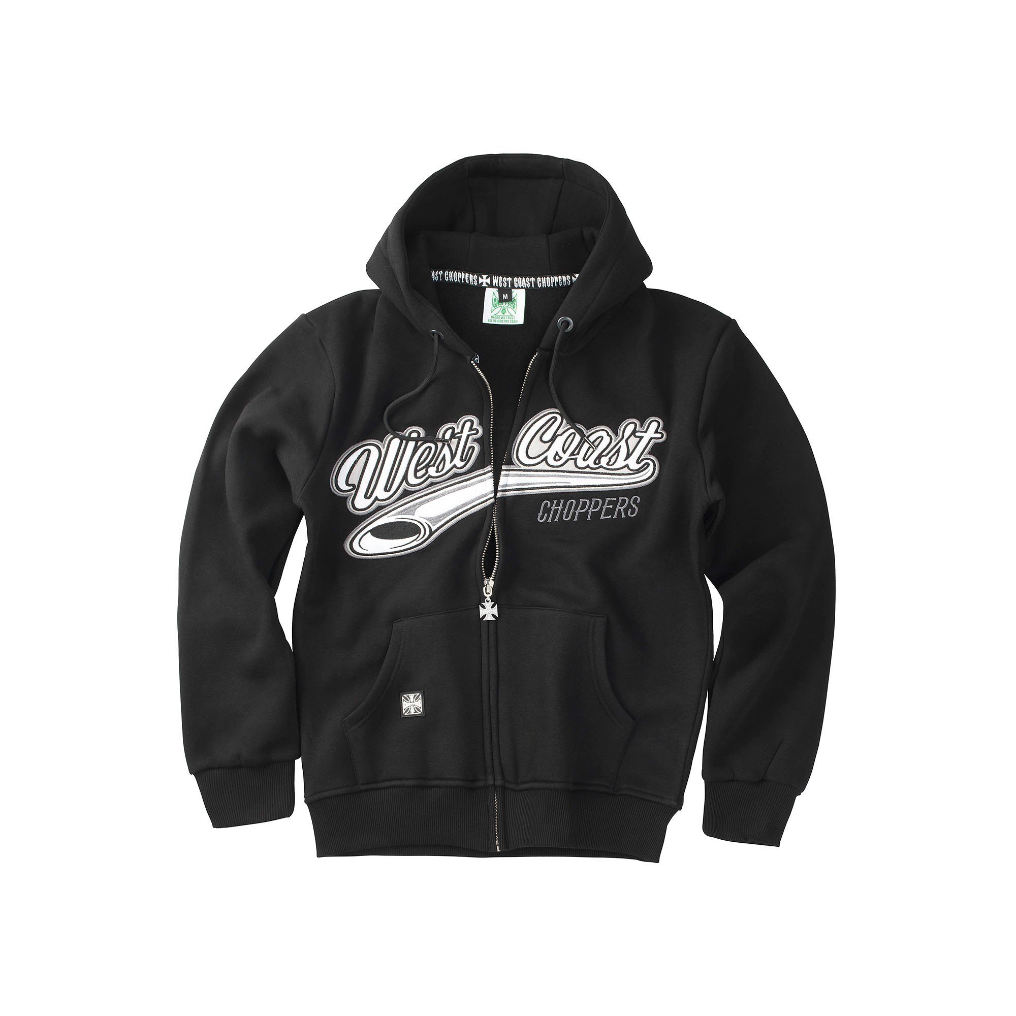 West Coast Choppers Sweater West Coast Choppers Herren Zip Hoodie Ball