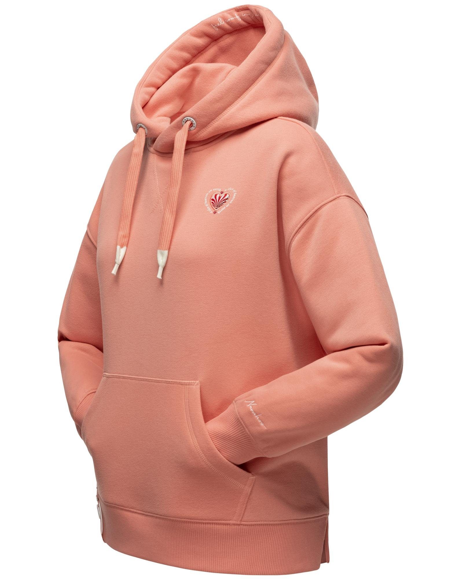 Navahoo Kapuzensweatshirt Goldfee Stylischer Damen Hoodie Im Oversize