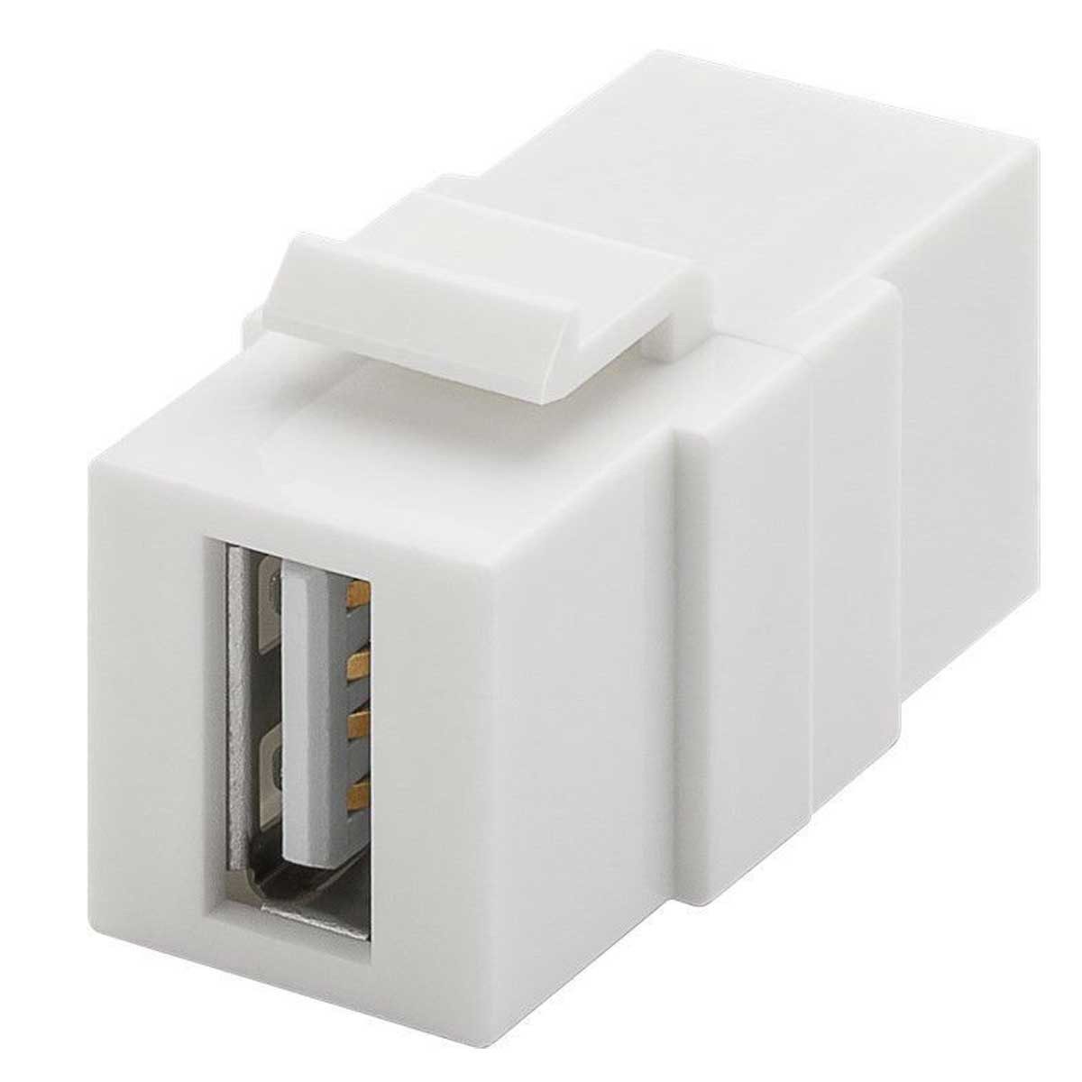 Goobay Keystone Modul USB 2.0-Buchse (Typ A) USB-Adapter