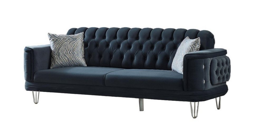 Villa Möbel Sofa Carlo 1 Stk 2 Sitzer Hand Made Quality