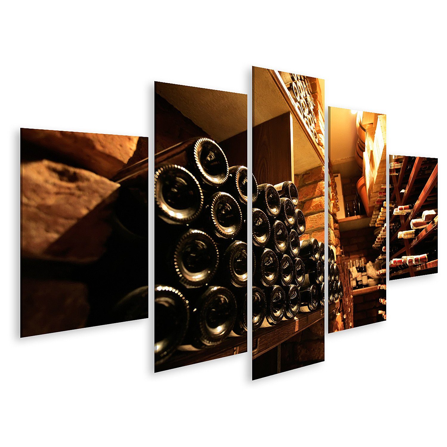 islandburner Leinwandbild Bild auf Leinwand Weinkeller Wandbild Poster Kunstdruck Bilder