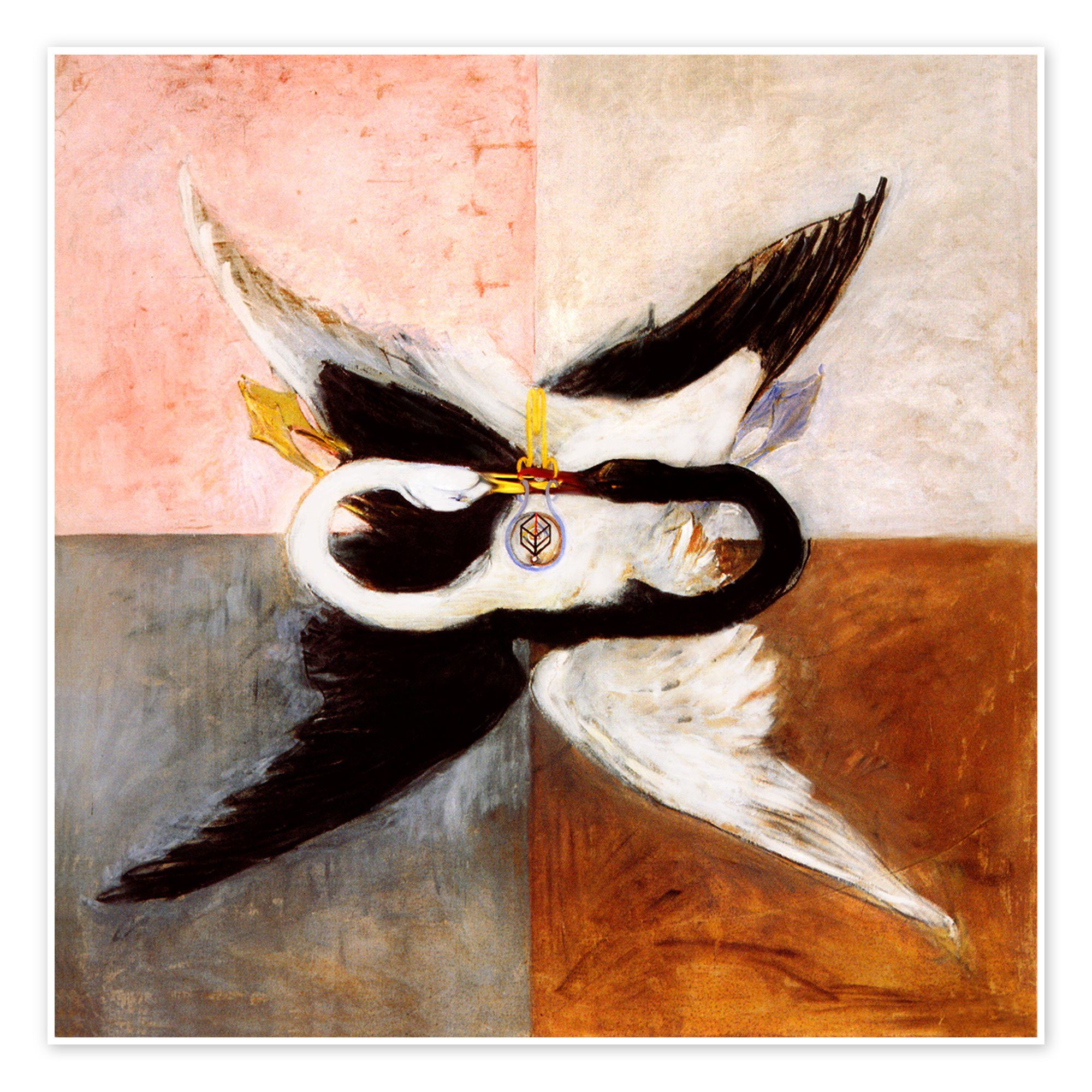Posterlounge Poster Hilma Af Klint Der Schwan Wohnzimmer