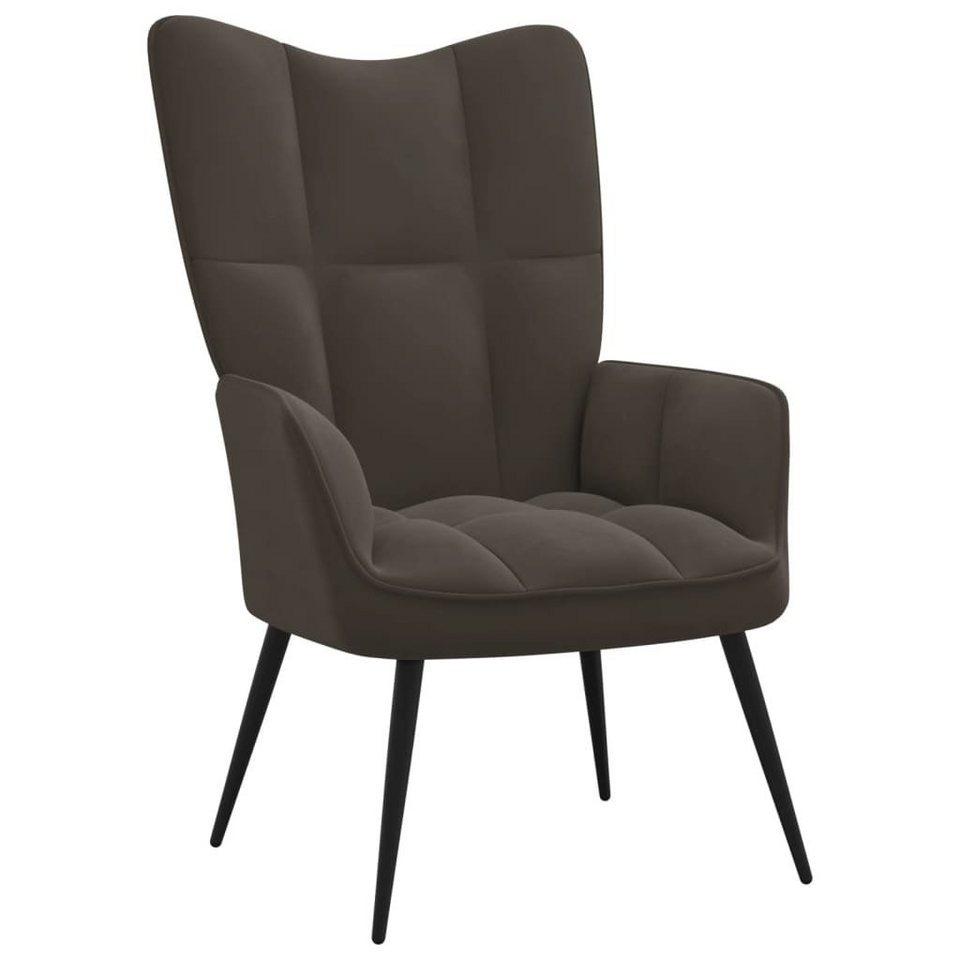 Möbelando Sessel Gückingen Aus Samt 100 Polyester Stahl In