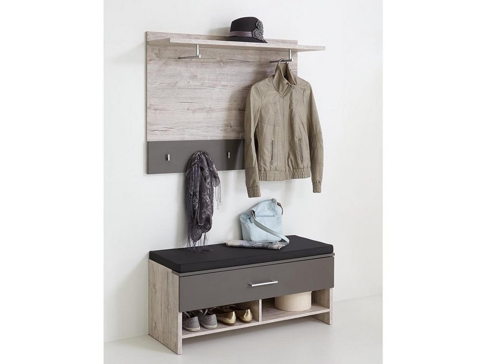 Möbelando Garderoben Set Marijo Moderne Garderobe Aus Spanplatte