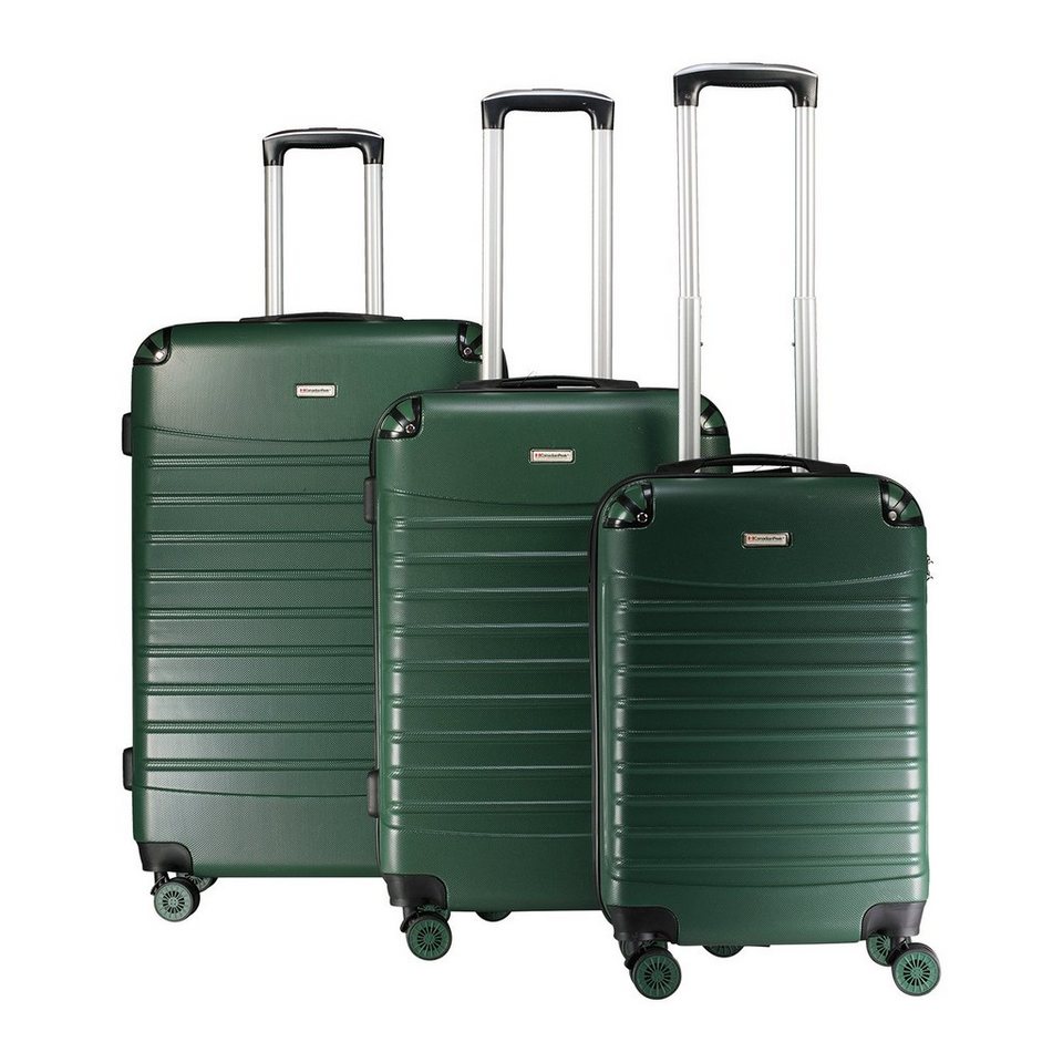 Geographical Norway Kofferset Shock Trolley Hartschalenkofferset 3 Tlg