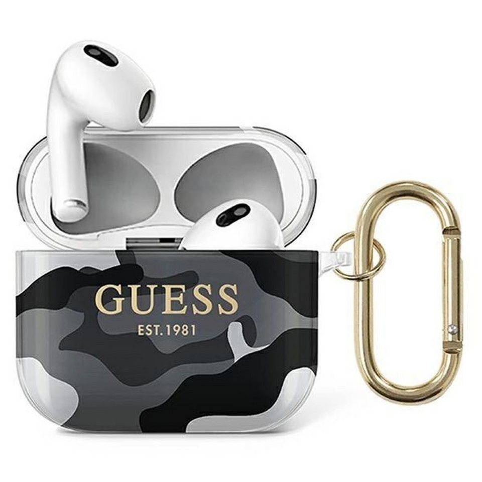 Guess Kopfhörer Schutzhülle Guess Gua3ucamg Airpods 3 Hülle Schwarz