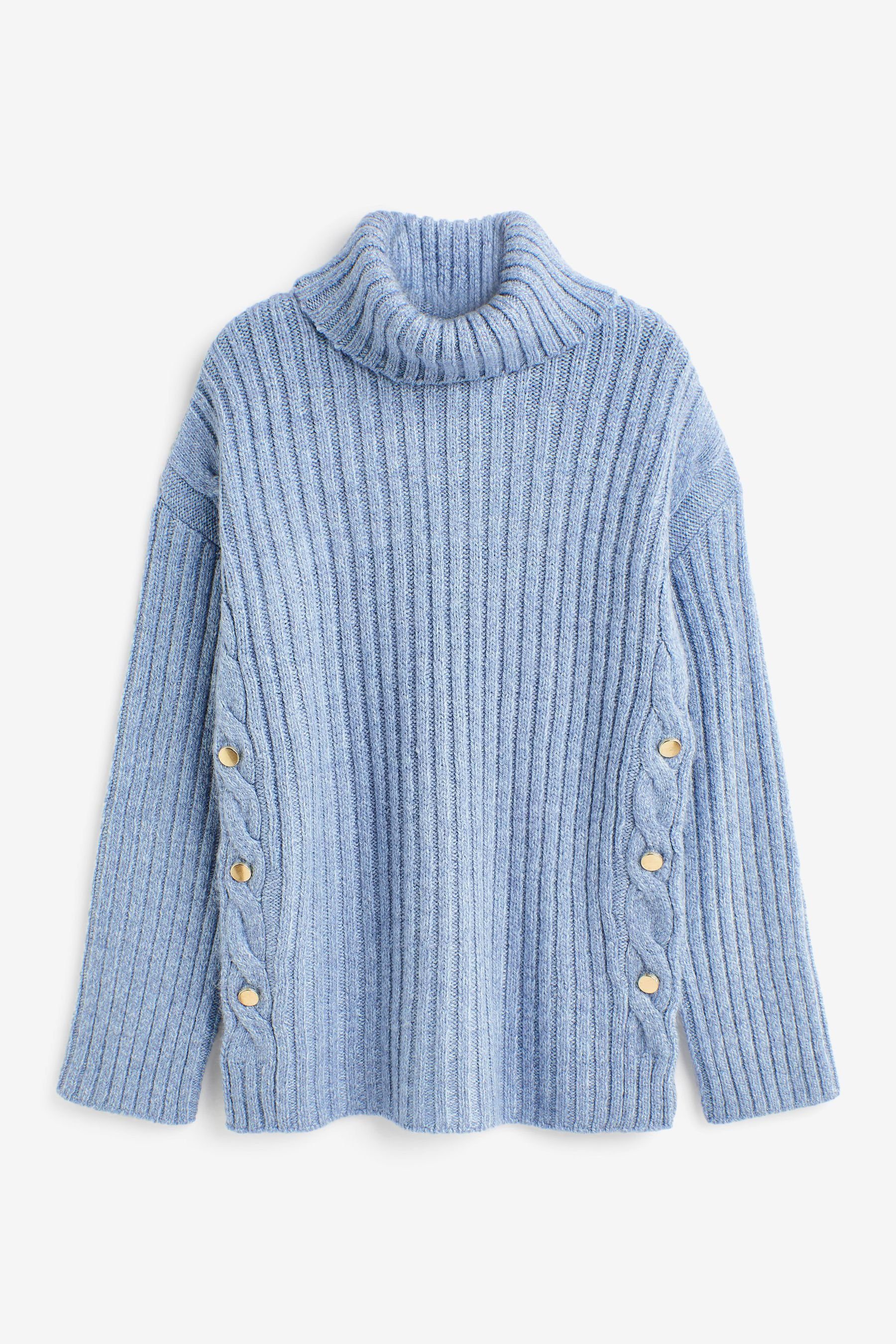 Next Rollkragenpullover Rollkragenpullover Mit Zierknöpfen 1 Tlg