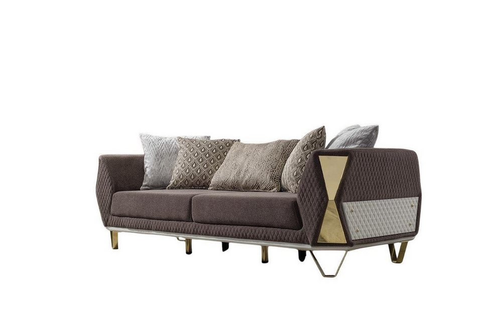 Xlmoebel 3 Sitzer Dreiplatz Sofa 3 Sitzmöbel Wohnzimmer Couch Textil