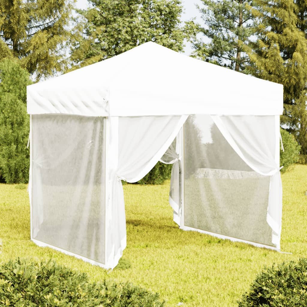 furnicato Partyzelt Faltbares 291x870x315 cm Weiß mit ...