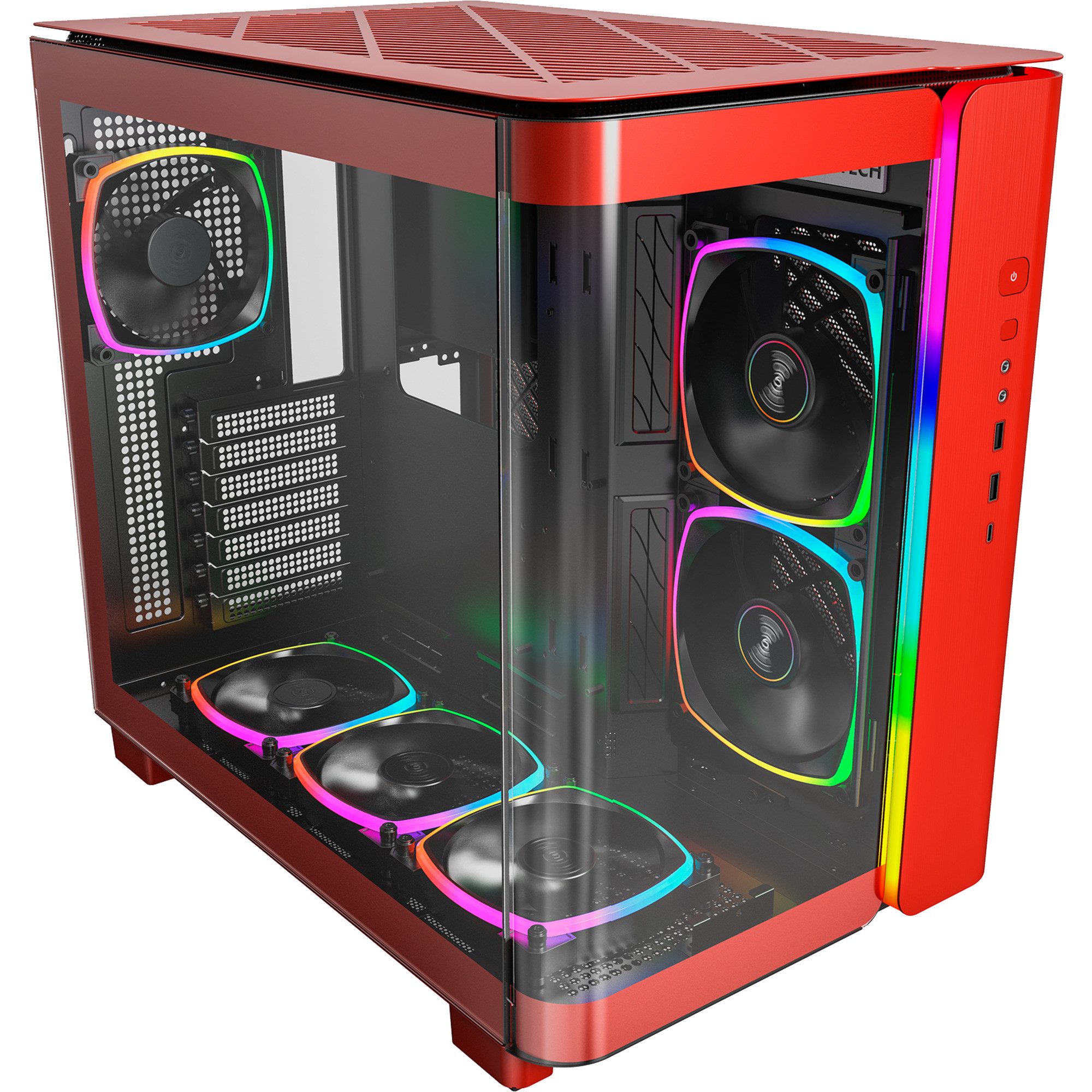 MONTECH PC-Gehäuse Montech KING 95 PRO, Tower-Gehäuse, (Tempered ...