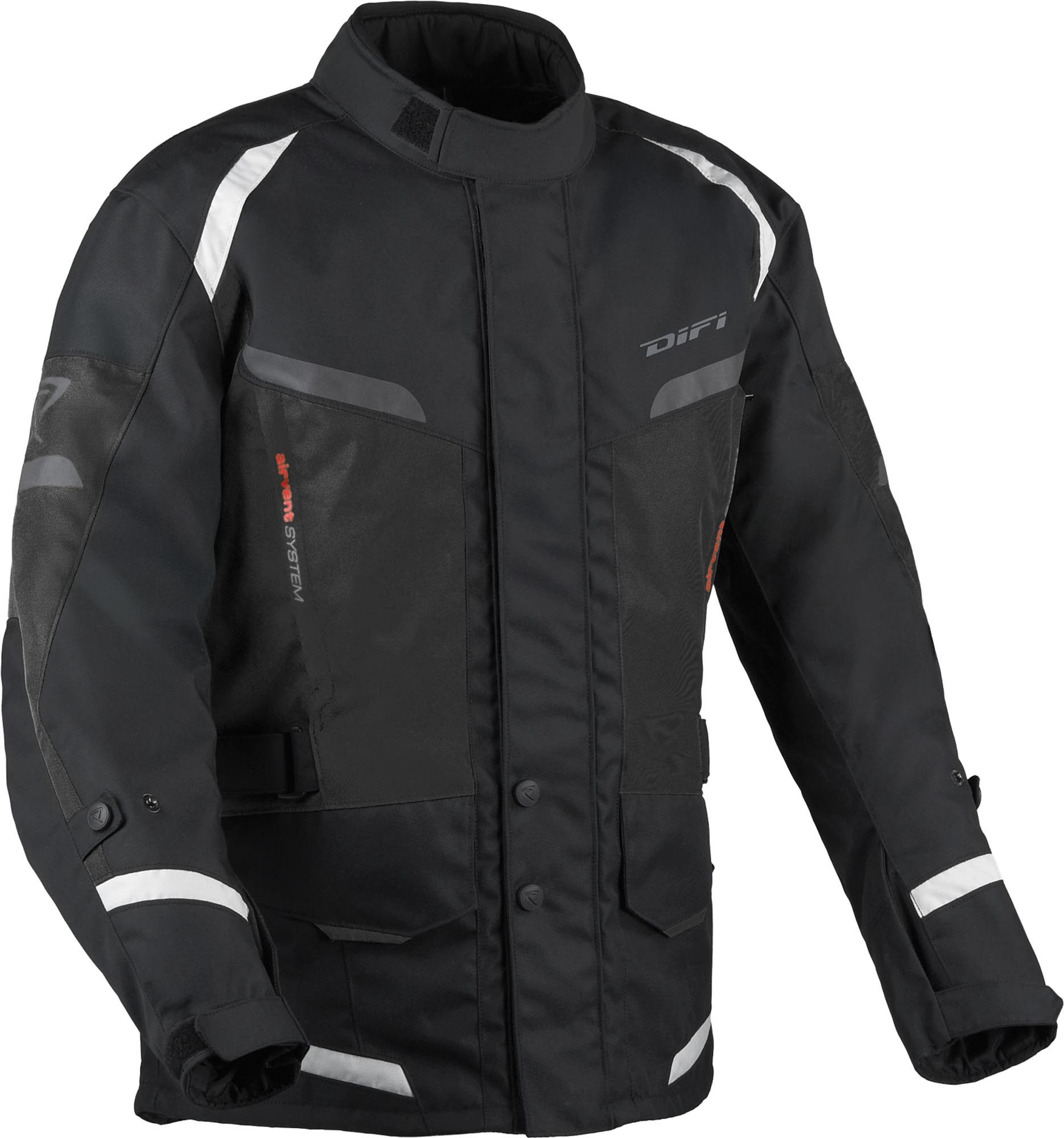DIFI Motorradjacke Atacama Aerotex Motorrad Textiljacke Rückenprotektor ...