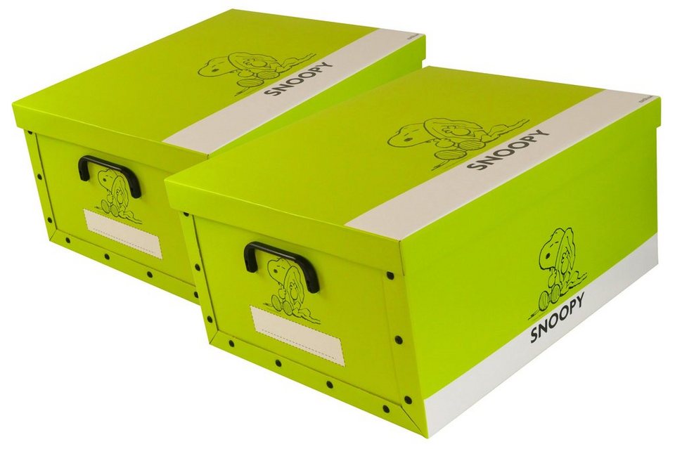 Artra Dekokorb 2 St Ordnungsboxen Deko Karton 2er Set Box Clip