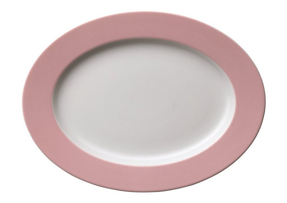 Thomas Porzellan Servierplatte Sunny Day Light Pink Platte 33 Cm
