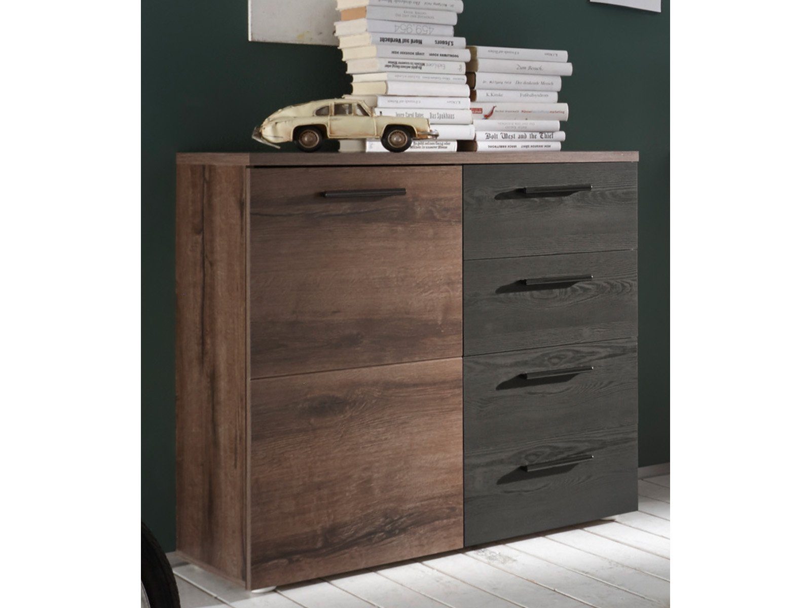 Möbelando Sideboard Max Moderne Kommode Aus Spanplatte Korpus Und