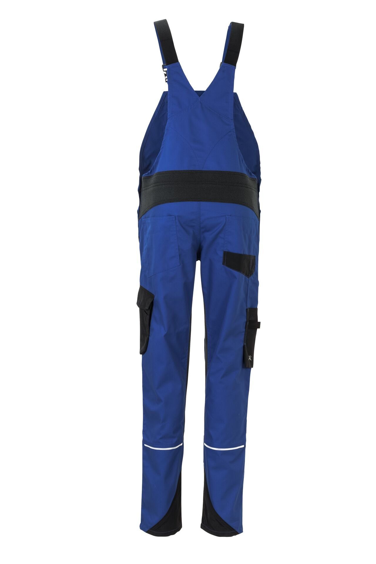 Planam Arbeitslatzhose Damen Latzhose Norit Kornblumenblauschwarz Gr