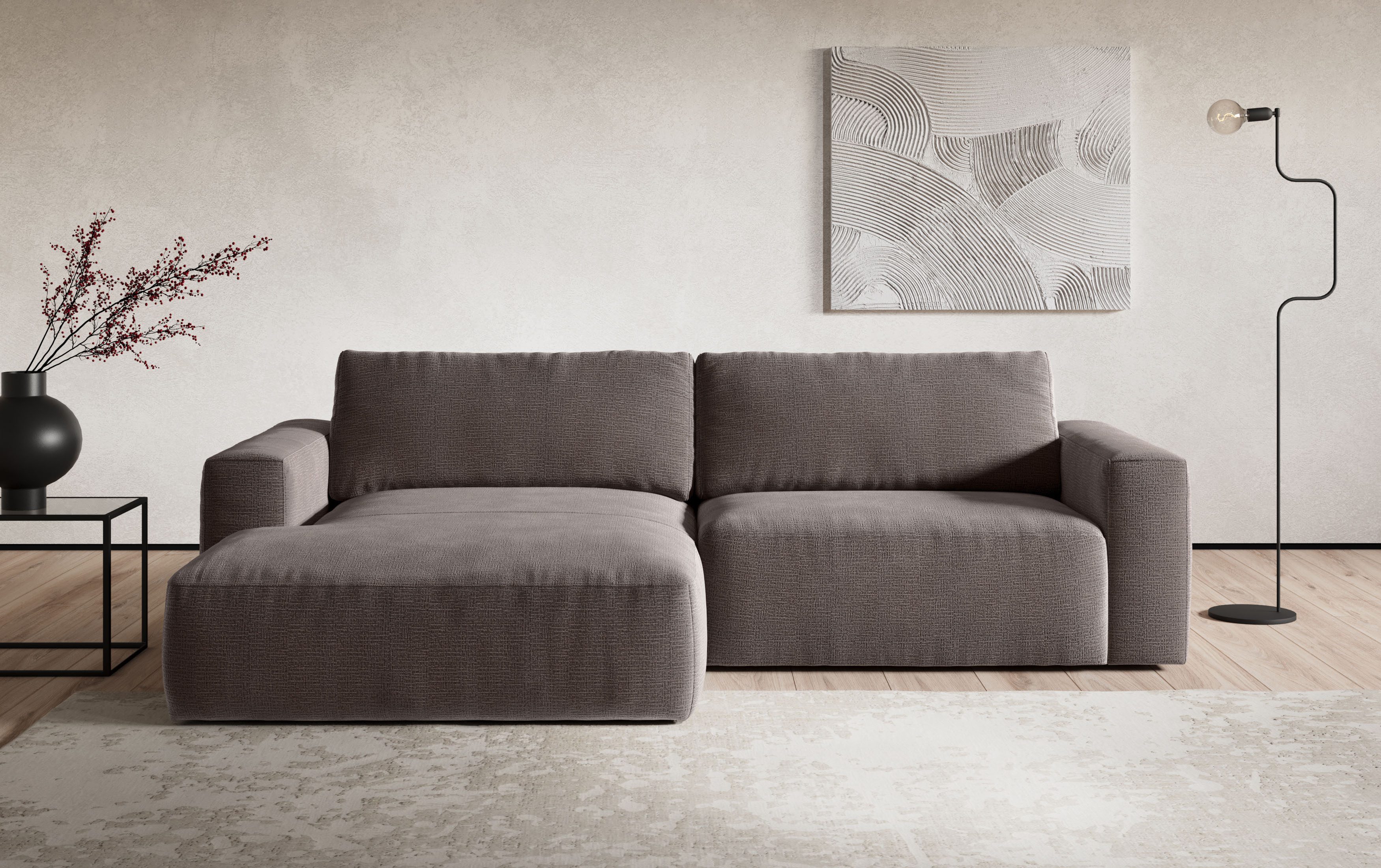 COTTA Ecksofa Lasso L-Form, XL-Sofa, Eckcouch